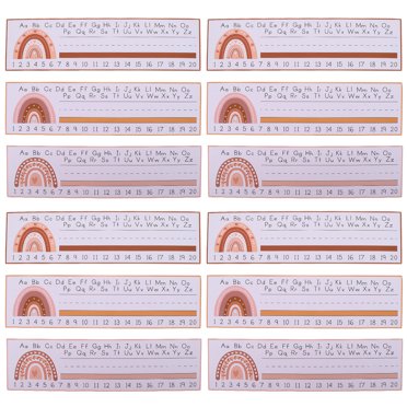 Trend PreK-1 Desk Toppers Reference Name Plates 3.75" Height x 18 ...