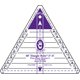 Marti Michell 60 Degree Triangle Ruler, 2-Inch to 6-Inch - Walmart.com