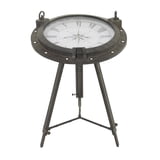Free Shipping! DecMode Black Coastal Metal Compass Inspired Accent ...