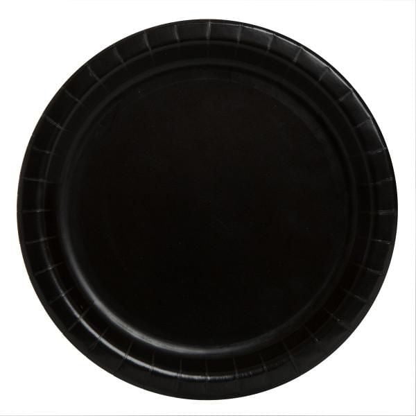 Click here for Unique Pretzels Black Round 7 Dessert Plates  24ct... prices
