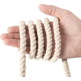 HRX Package, 16 Yards 10mm Cotton Macrame Cord, Twisted Rope for DIY ...
