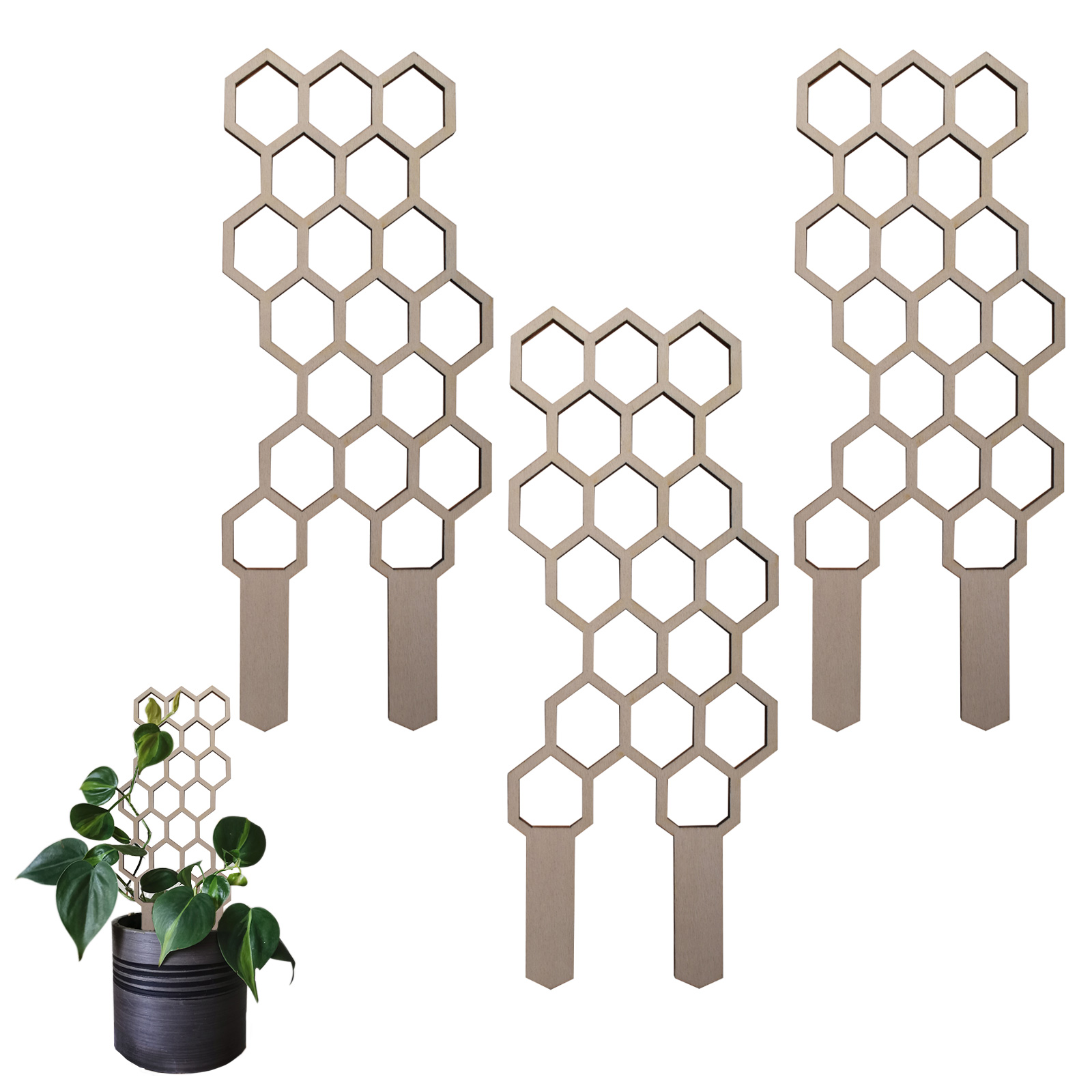 Indoor And Outdoor Flower Climbing Plant Bracket Pergola Garden Trellis ...