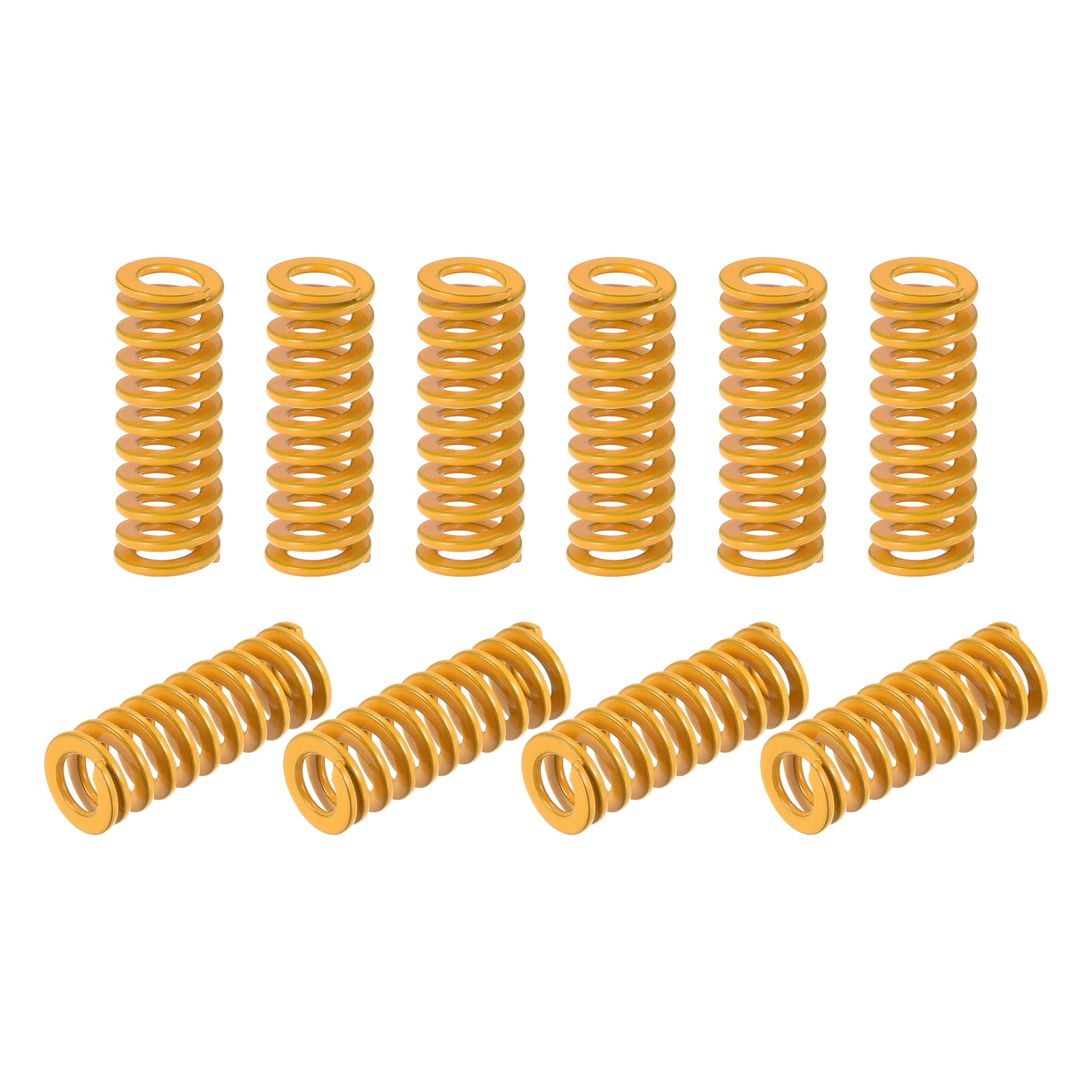 Resortes de Compresión Amarillo Unique Bargains 20 Piezas 8mm OD 20mm ...