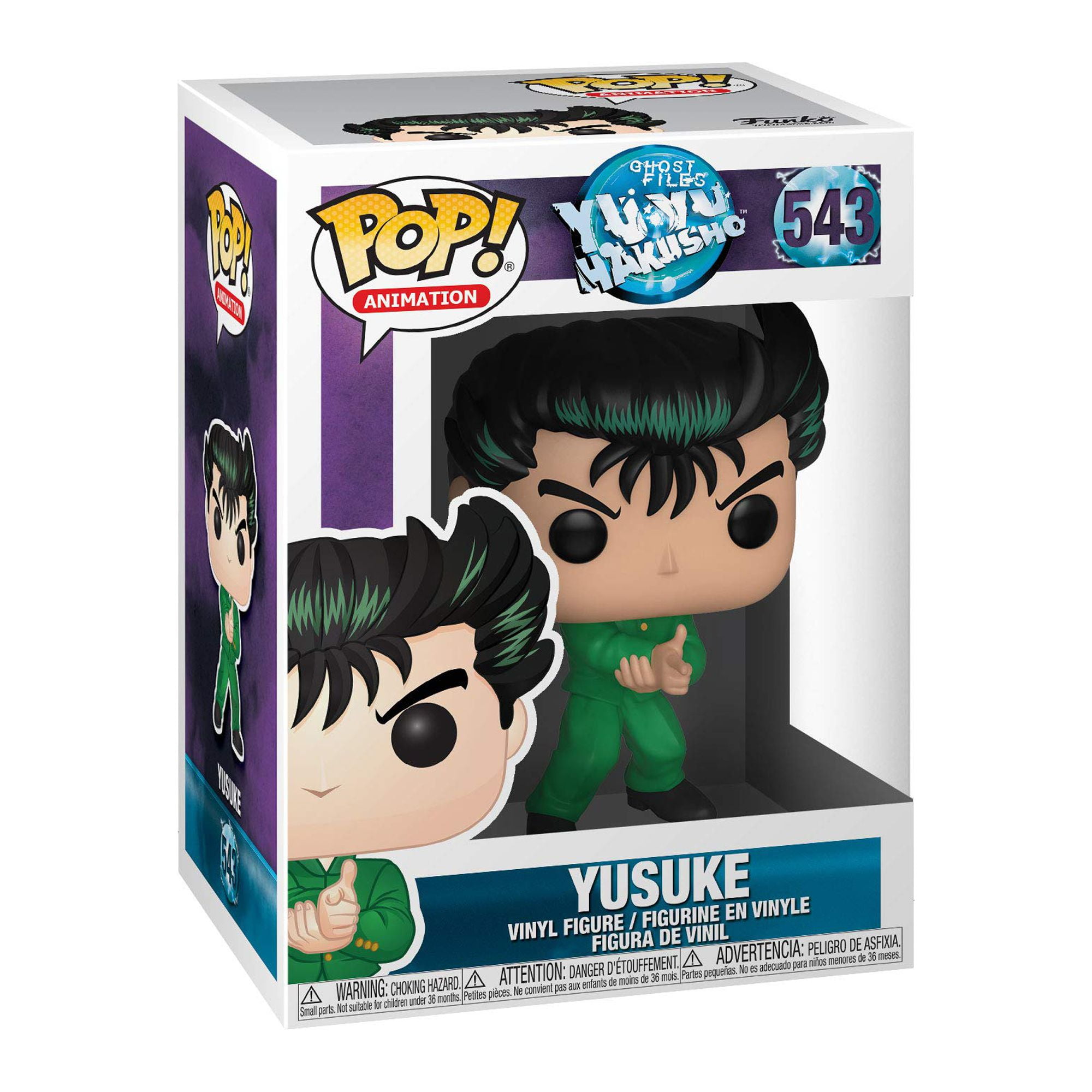 Pop Animation 3.75 Inch Action Figure Ghost Files Yuyu Hakusho Yusuke 543