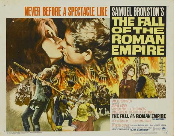 The Fall of the Roman Empire - movie POSTER (Half Sheet Style C) (22" x ...