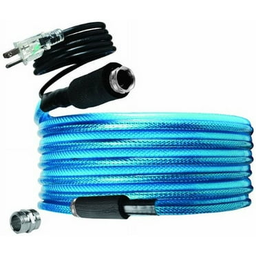 Camco 25-Foot Heated Water Hose for RV - Water Line Freeze Protection ...