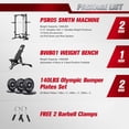 RitFit Smith Machinefor Home Gym, Power Cage Weight Half Rack Weight ...