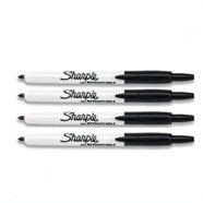 Sharpie Ultra Fine Point Retractable Permanent Markers, Black, 3/pkg ...