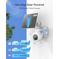 Noorio Solar Security Camera Wireless Outdoor System, 2K/4MP Battery ...
