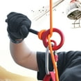 9 Shape Rigging Descender for Rock Climbing and Abseiling Aluminum ...