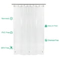 River Dream Clear PEVA Shower Curtain Liner - Stall Size 36×72 ...