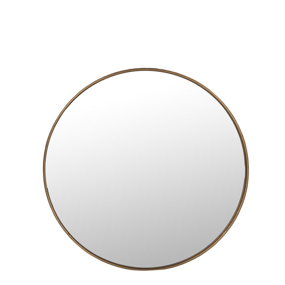 Privilege Contemporary Large Round Wall Mirror 44038 - Walmart.com