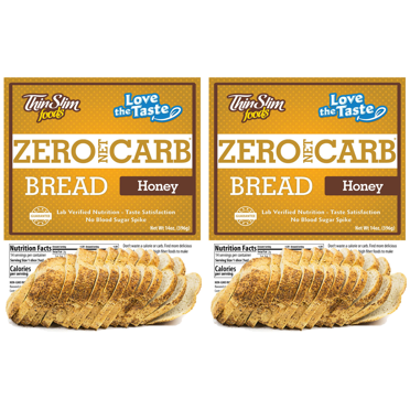 ThinSlim Foods Love-the-Taste Low Carb Bread Everything, 2pack ...