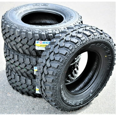 Accelera M/T-01 LT 235/75R15 Load C 6 Ply MT Mud Tires, All Season ...