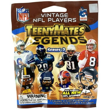 NFL Squeezy Mates Football Legends Series 2 Mystery Pack (1 RANDOM Slo ...