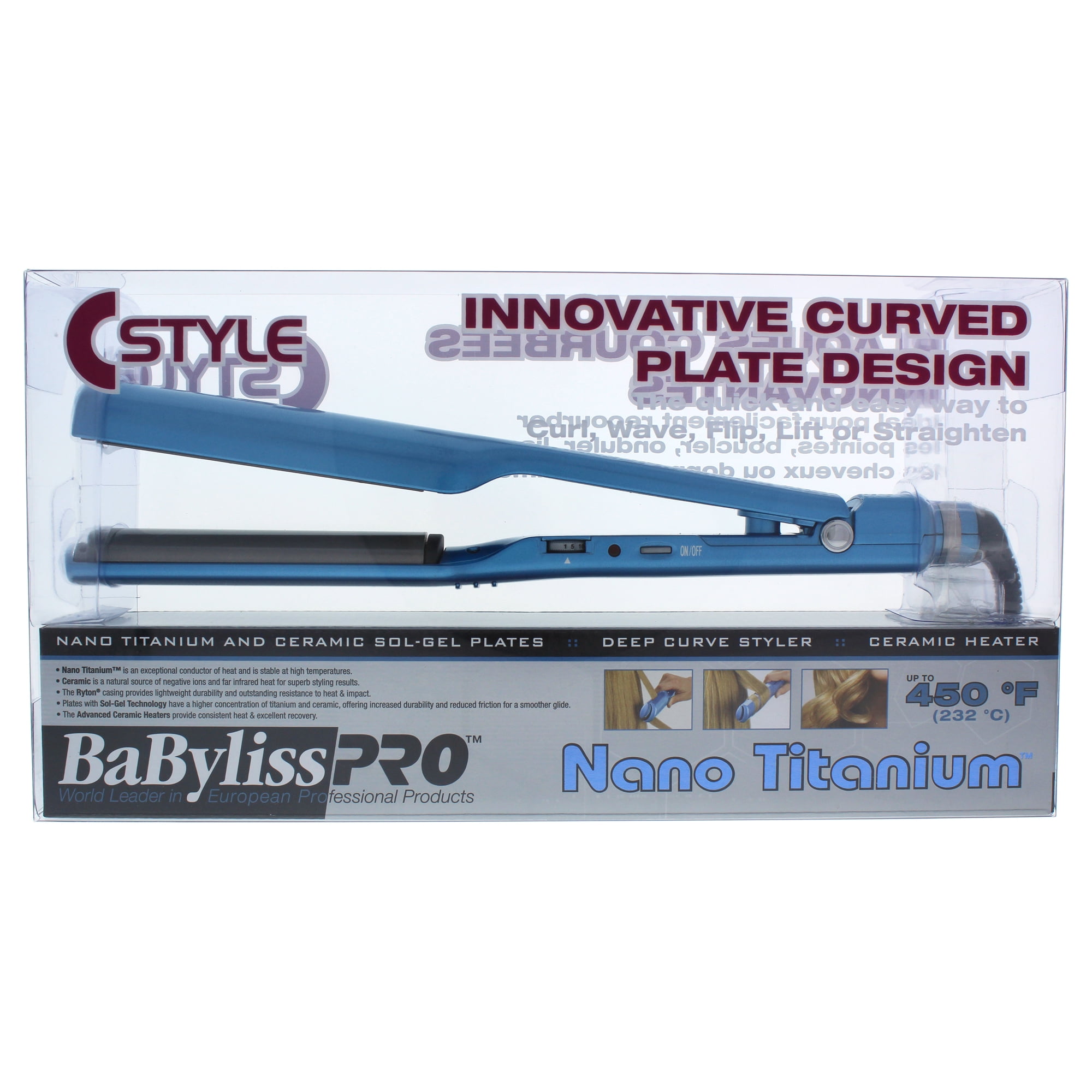 Click here for Nano Titanium Deep Curve Styler Flat Iron - Model... prices