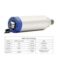 CNC Milling Spindle Motor 2.2 Kw ER20 Air Cooling Spindle Motor 2.2kw ...