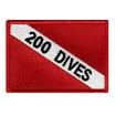 Cypress Collectibles Divemaster Scuba Certification Patch, Embroidered ...