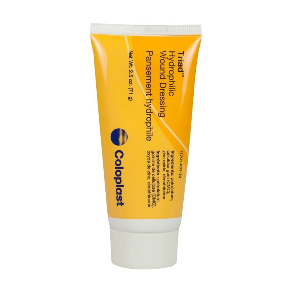 Triad Hydrophilic Wound Dressing Paste 1964 2.5 Ounces 1 Each - Walmart ...