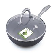 The Kitchen Sense Heavy Duty Non-Stick Fry Pan with Glass Lid - Walmart.com