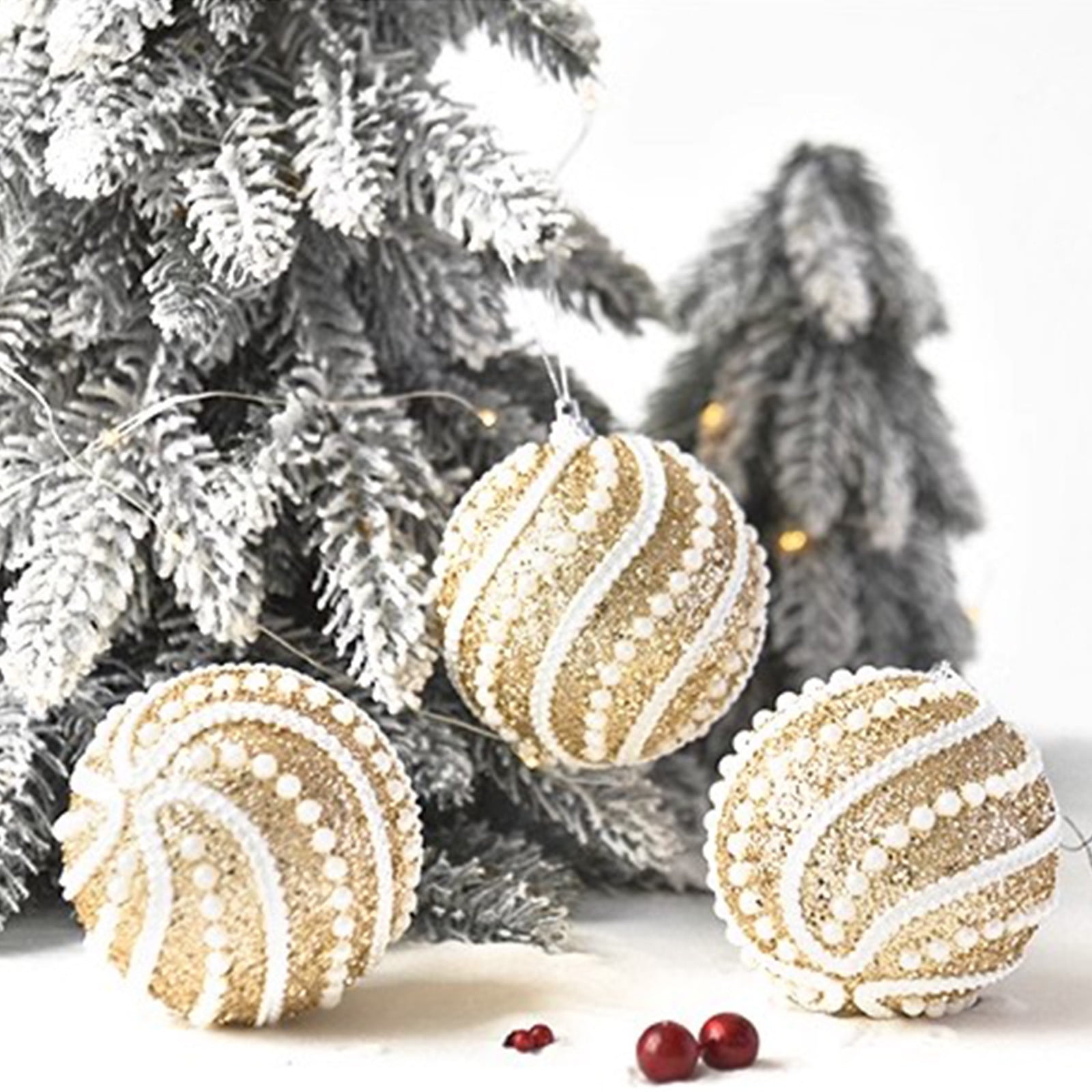 Click here for Pisexur Christmas Ball Ornaments 6 Pcs Shatterproo... prices