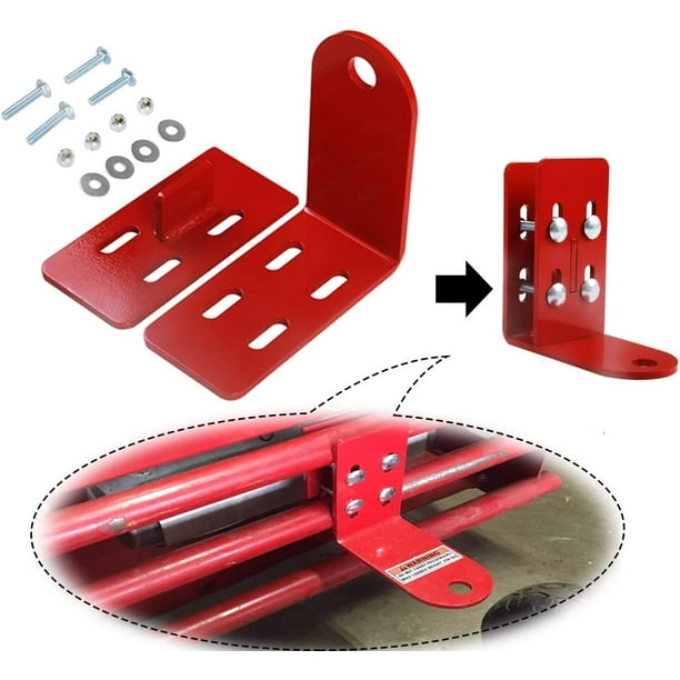 ELITEWILL Universal Heavy Duty Zero Turn Lawn Mower Trailer Hitch for ...