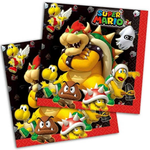 Super Mario Bros. / Napkins - Walmart.ca