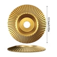 Wood Grinding Disc, 4-1/2" Wood Carving Wheel for Angle Grinder ...