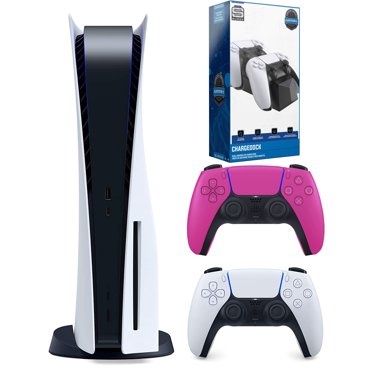 Sony Playstation 5 Disc Version (Sony PS5 Disc) with Midnight Black ...