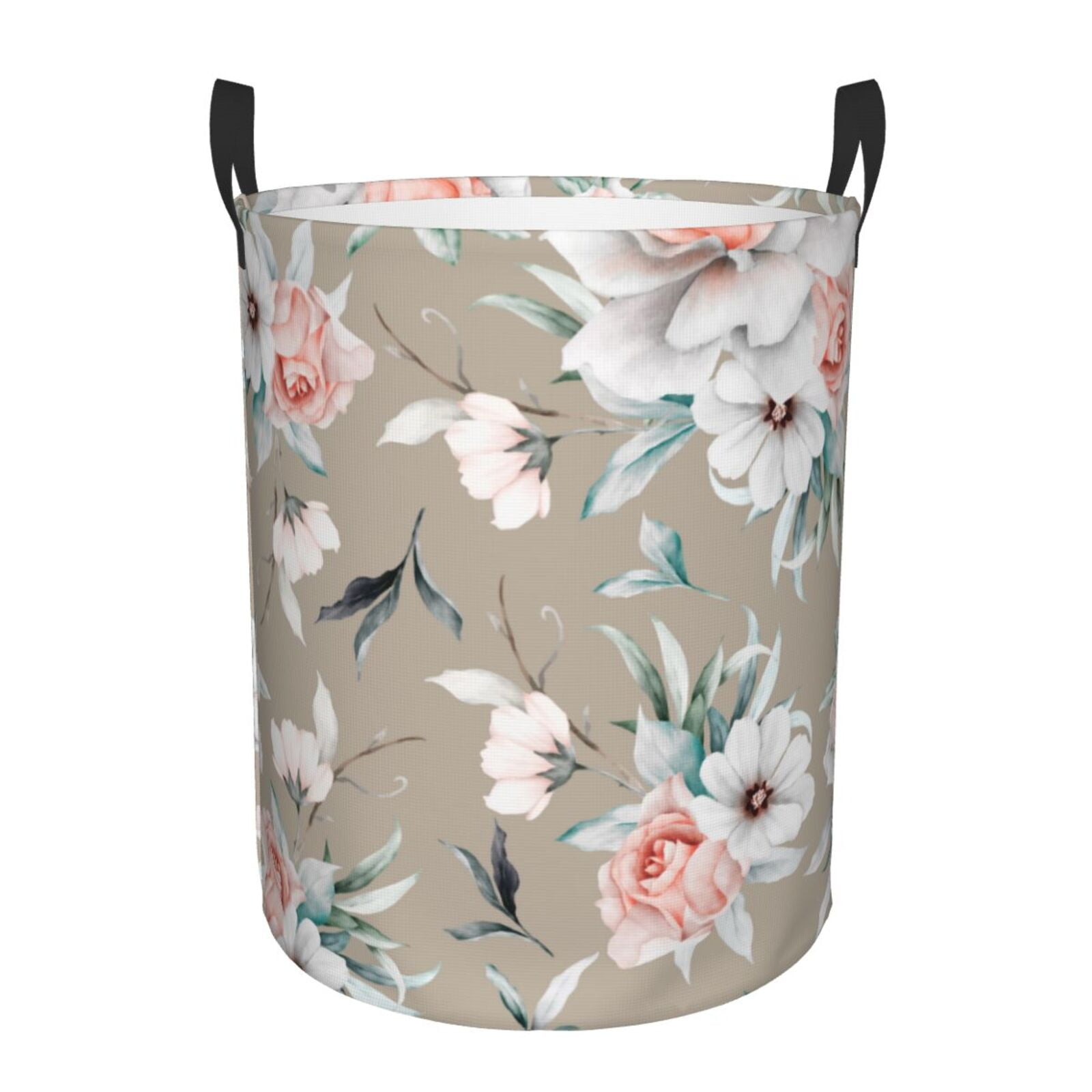 ZNDUO Round Laundry Basket, Waterproof Collapsible Laundry Baskets with ...