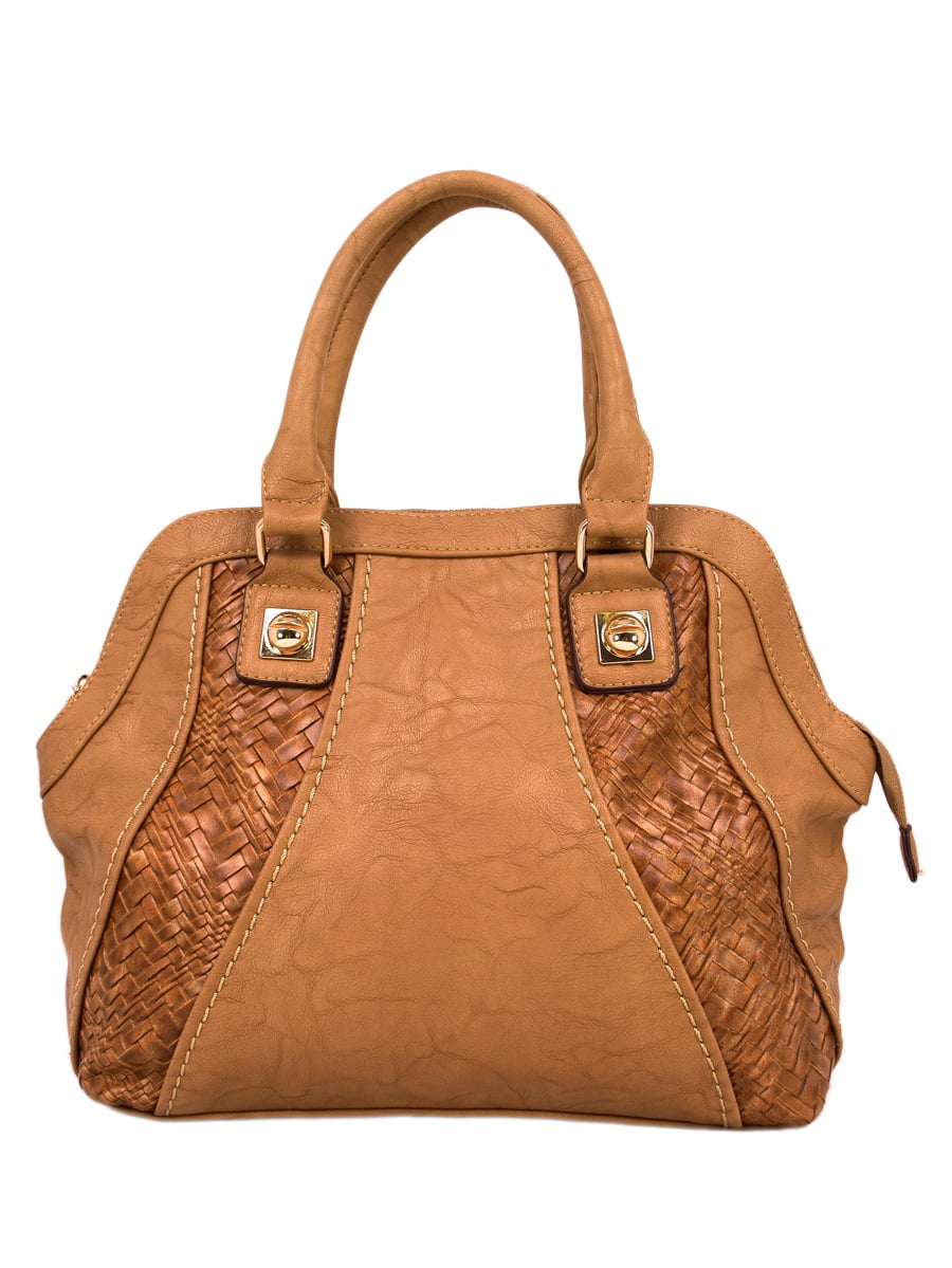 Premium Office Style Satchel Top Handle Bag Handbag - Walmart.com