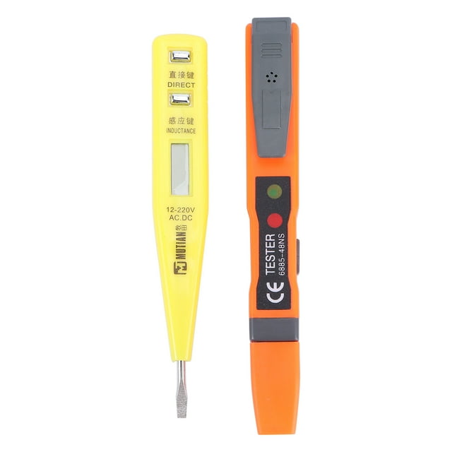 Voltage Detectors Non-contact Tester Alarm Electric Pencil Pen Tester ...
