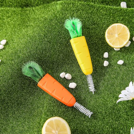 Cup Cleaning Brush Handheld Bottle Glass Scrubber Feeder Clean Brushes ...