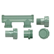 Orbit 3-Valve Heavy-Duty Pre-Assembled Valve Manifold for Poly Pipe, 5 ...