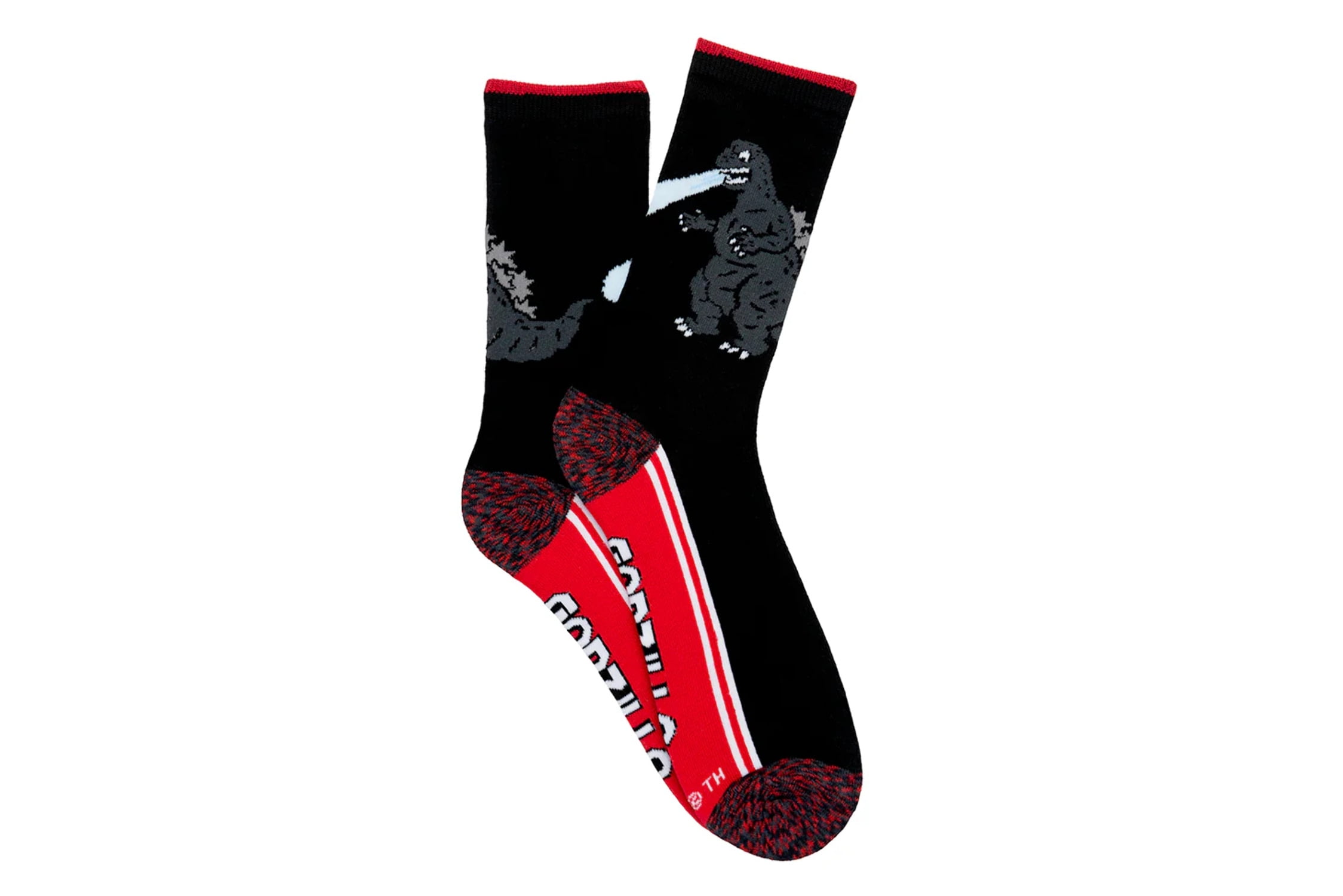 Godzilla Spacedye Crew Sock - Walmart.com