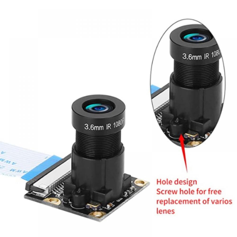 5MP Camera for Raspberry Pi,1080P HD OV5647 Camera Module V1 for Pi 4 ...