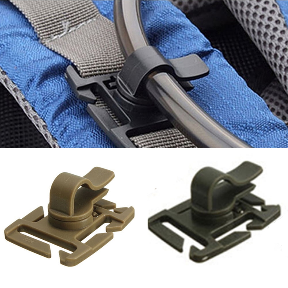 SPRING PARK 2Pcs 360°Rotatable Tube Clamp Hose Clip Fixture for Webbing ...