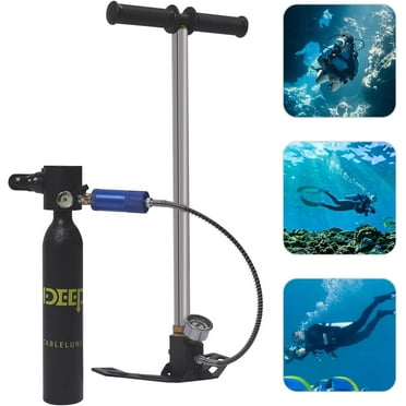 DIDEEP 1L Mini Scuba Kit, Portable Oxygen Tank, Underwater Gear, USA ...