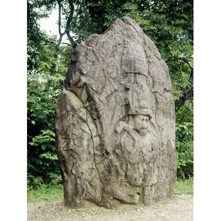 Mexico: Olmec Monument. /N'Estela Del Rey (Stele Of The King).' Olmec ...