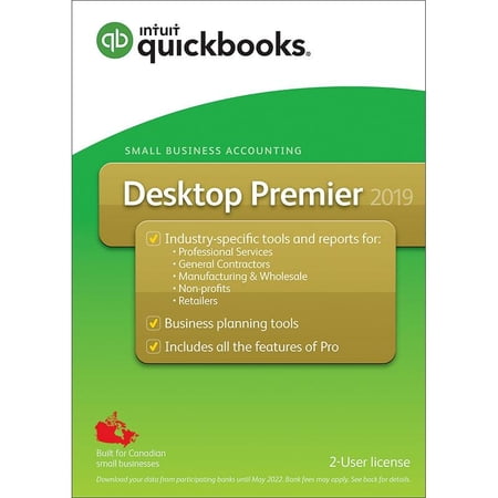 Intuit QuickBooks Desktop Premier 2019 - Retail Box | Walmart Canada
