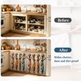 African American Cabinet Curtains for Kitchen 28"W x 35"L, Black Woman ...