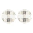2pcs Ceramic Car Coasters Standard Size With Cork Base And Removal ...