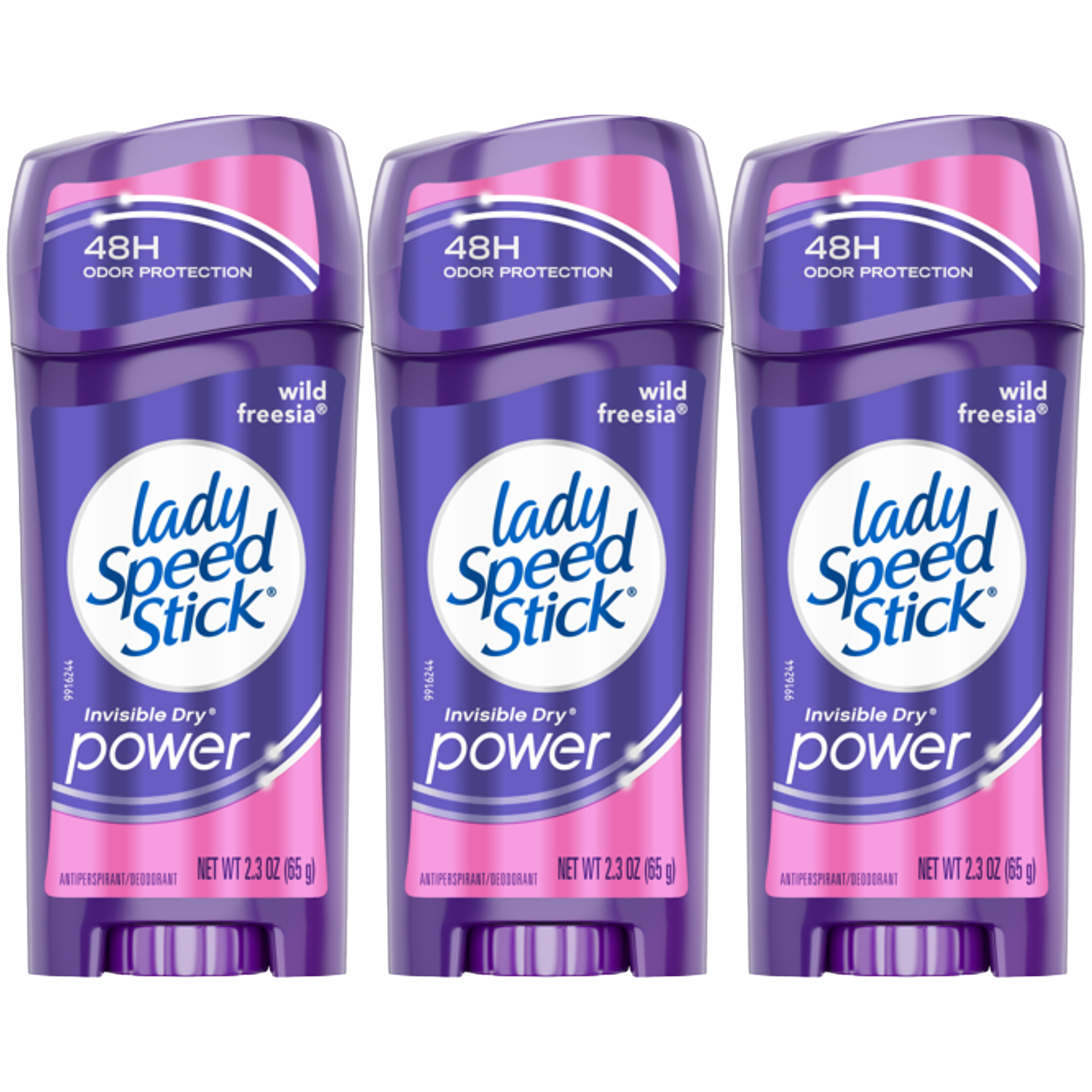 Lady Speed Stick Power Antiperspirant, Power Powder Fresh, 1.4 Oz, (3 ...