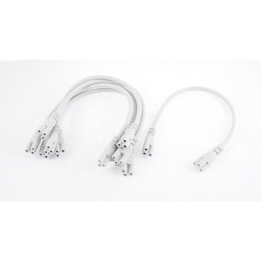 Fluorescent LED Tube Lumière 250V 2.5A Double Fin T5 Connecteur Cable ...
