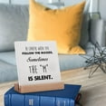 Ceramic Sign 4x4inch Dont Be Ashamed To Fart While Peeing Plaque Sign
