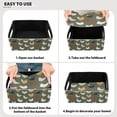 2 Pcs Foldable Felt Storage Bins Decorative Fabric Organizer Baskets ...