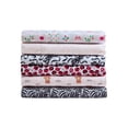 Betsey Johnson Pop Art Cherry Red Hot Twin XL Sheet Set, Soft Easy-Care ...