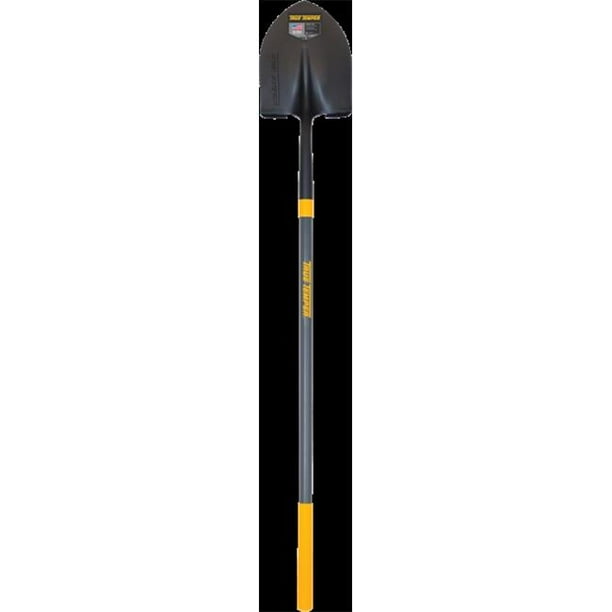 True Temper 57 in. Long Fiberglass Handle Round Point Shovel - Walmart.com