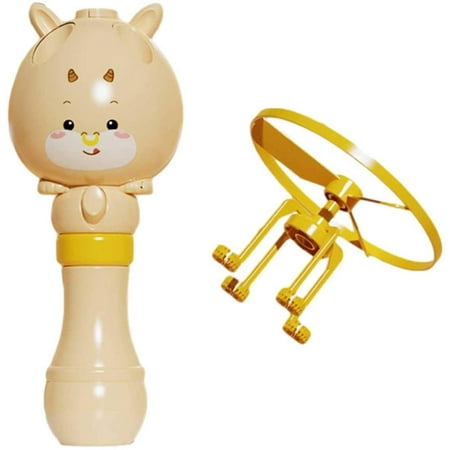 Bubble Machine Flying Bamboo Dragonfly for Toddlers Propeller Soaring ...