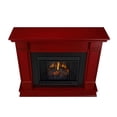 Silverton Electric Fireplace in Rustic Red by Real Flame - Walmart.com